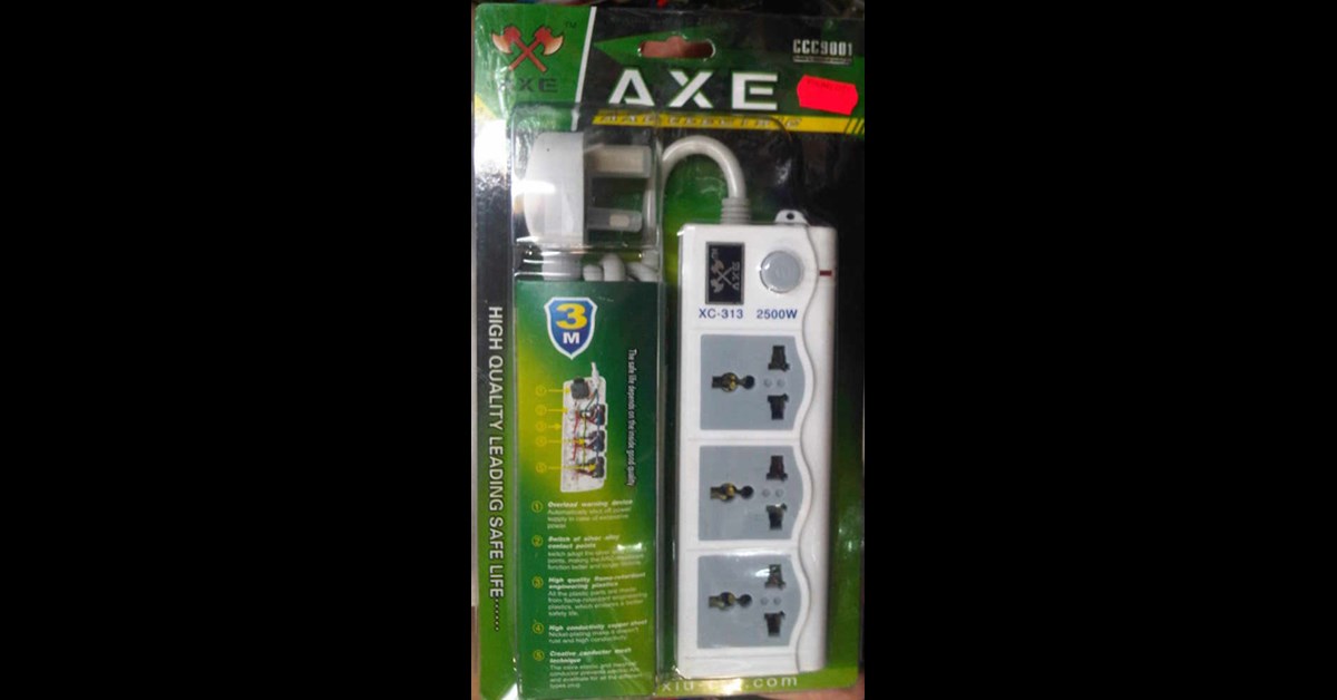 AXE 3M Extension lead Recall | Electrical Safety First