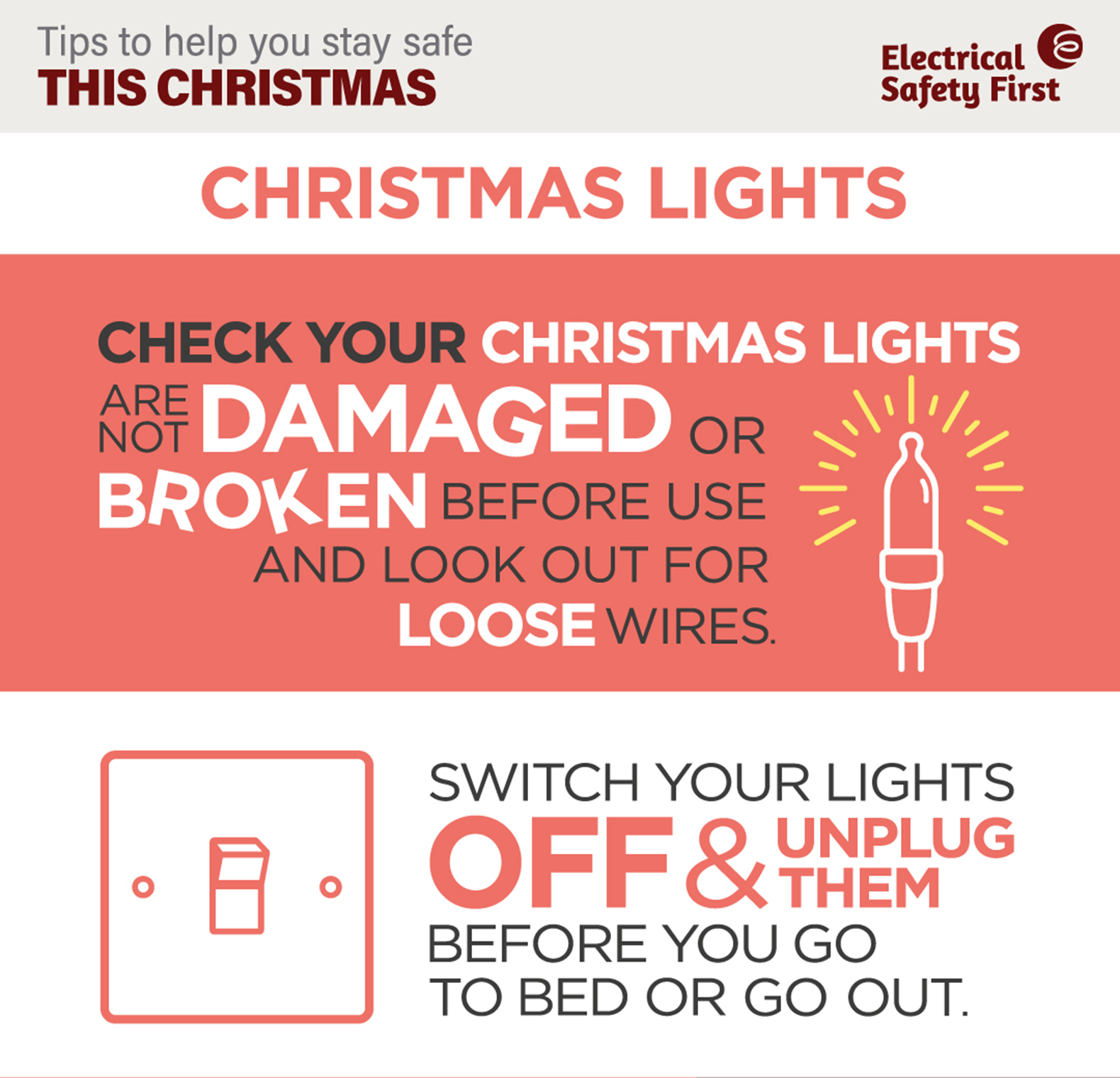 Electrical Safety at Christmas | Electrical Safety First
