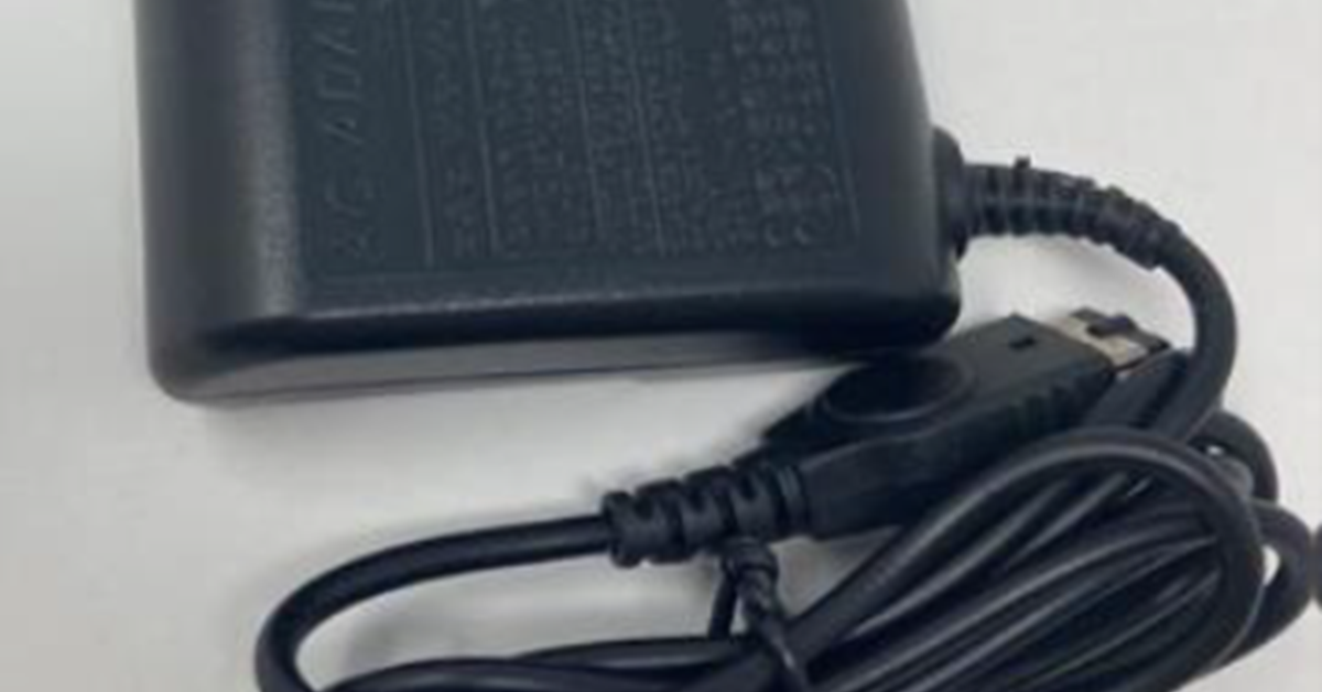 Games Console Charger USG-002 sold via Etsy Recall | Electrical Safety ...